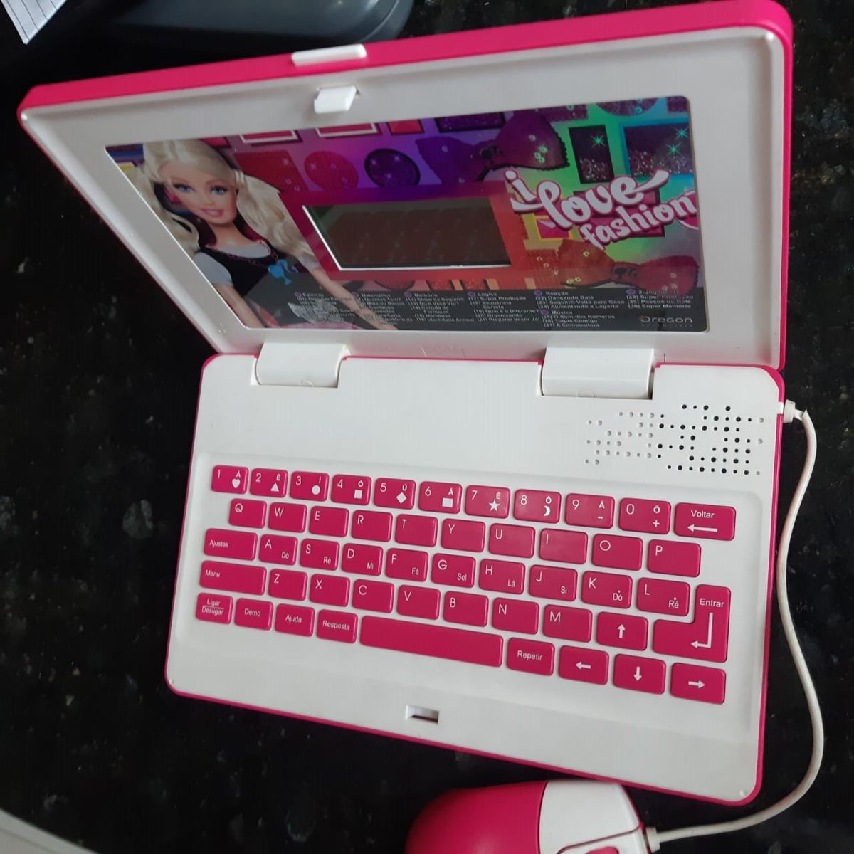 Notebook Barbie Oregon | Brinquedo Oregon Usado 48897477 | enjoei