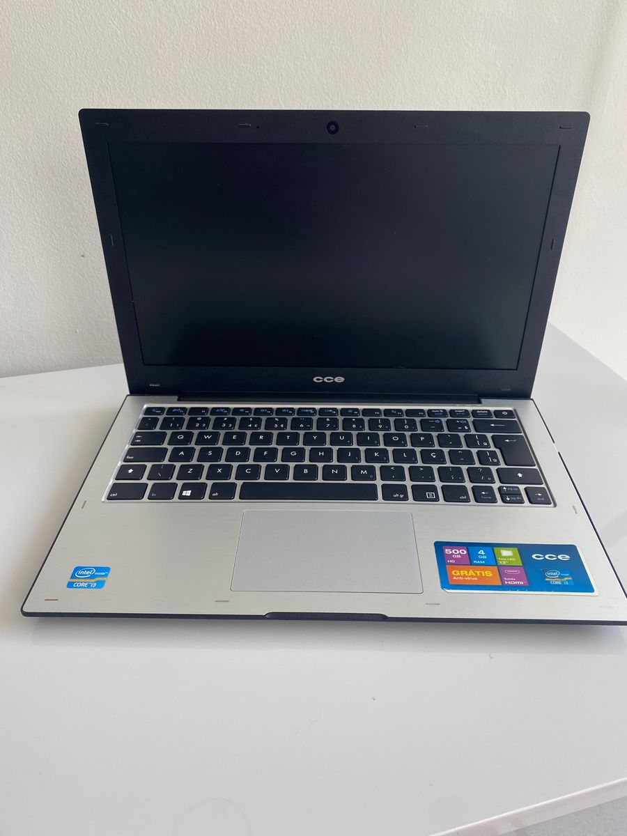 Notebook Cce Ultra Thin S345 - Carcaça | Computador Netbook Cce Usado ...