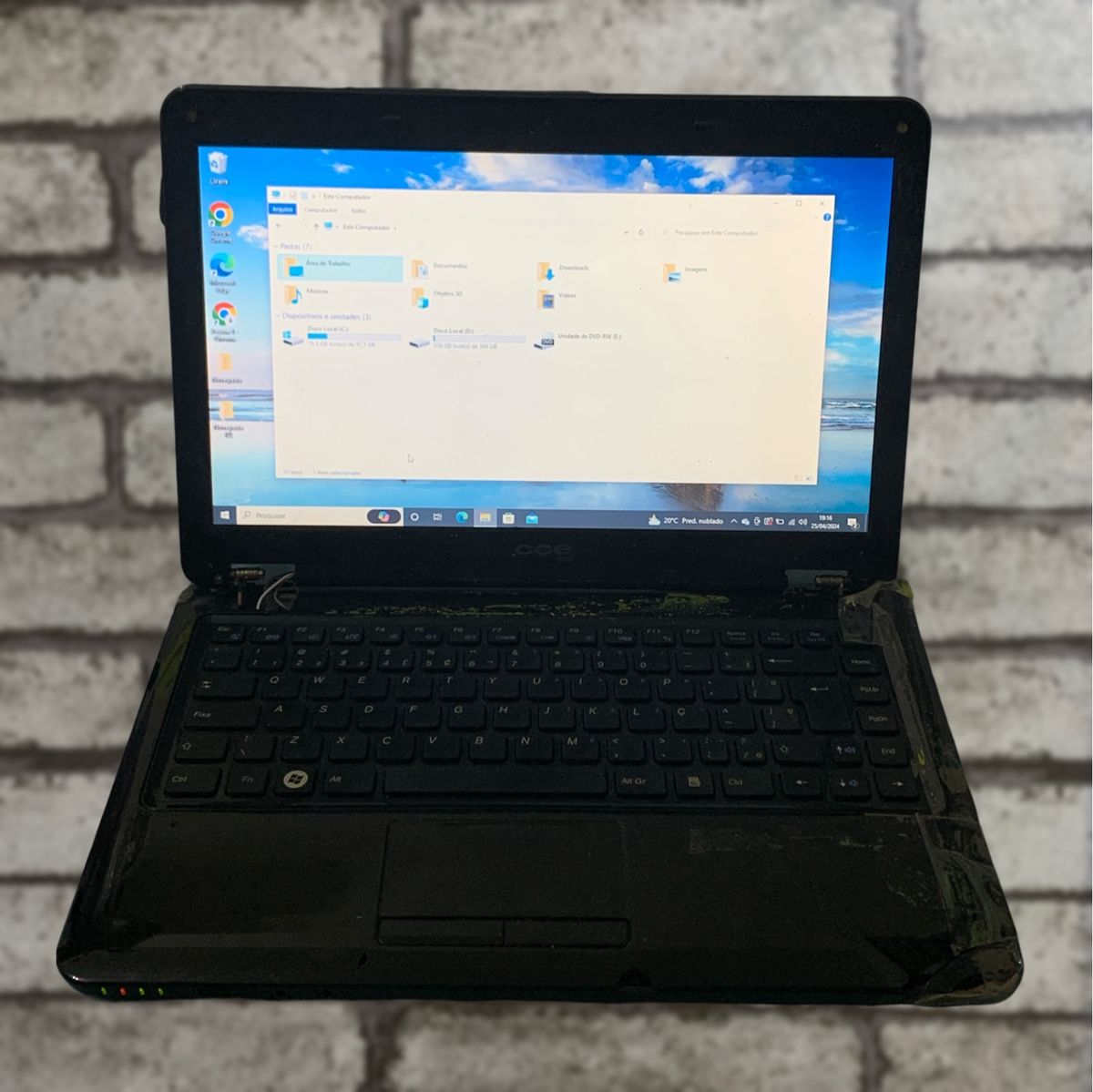 Notebook Cce Win Tp25s | Computador Notebook Cce Win Usado 101989757 ...