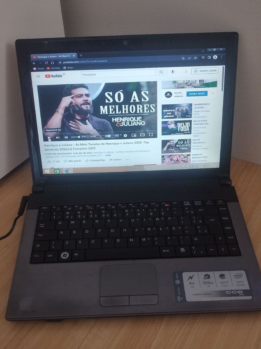 Notebook Cce Win | Computador Notebook Cce Usado 77613476 | enjoei
