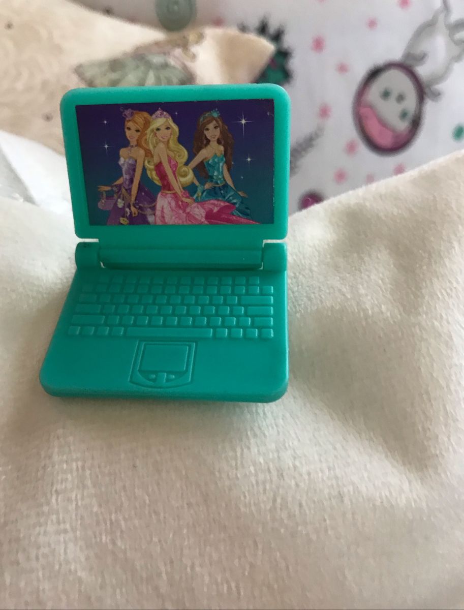 Notebook da Barbie Antigo | Computador Notebook Barbie Usado 47609906 ...