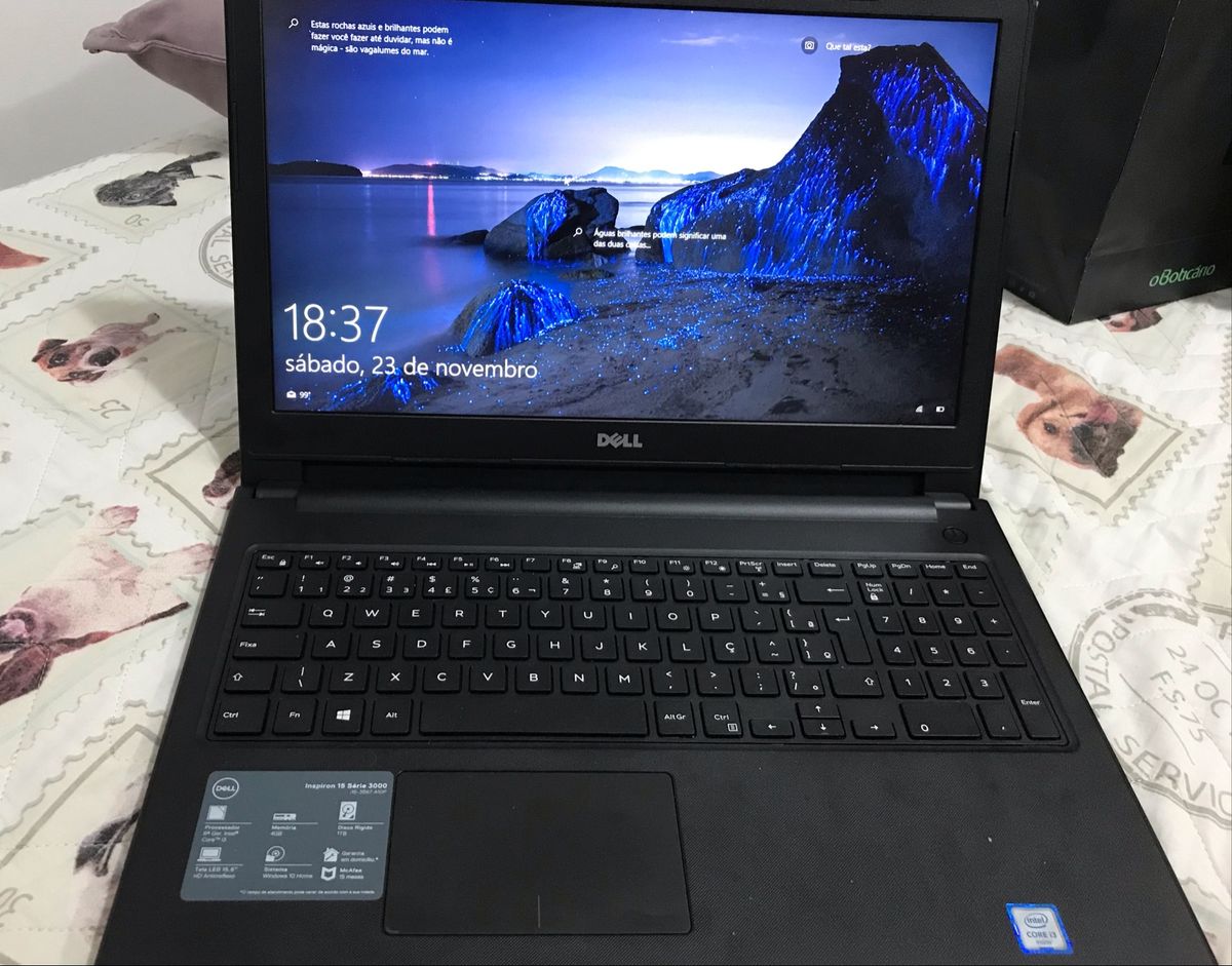 Notebook Dell Inspiron 15 Série 3000 | Eletrodoméstico Dell Usado ...