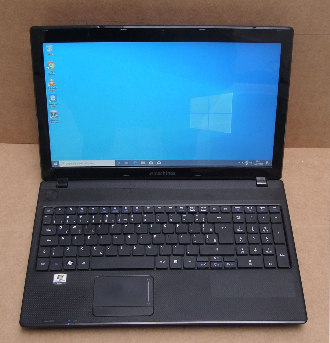 Notebook Emachines E443 P5we6 - Funcionando Perfeitamente | Computador ...