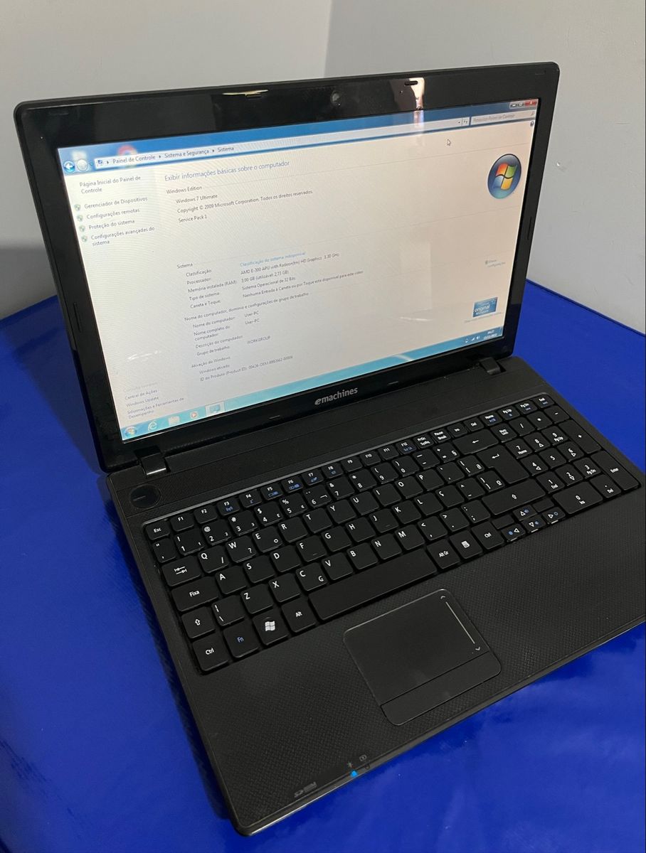Notebook Emachines | Computador Notebook Emachines Usado 80083955 | enjoei