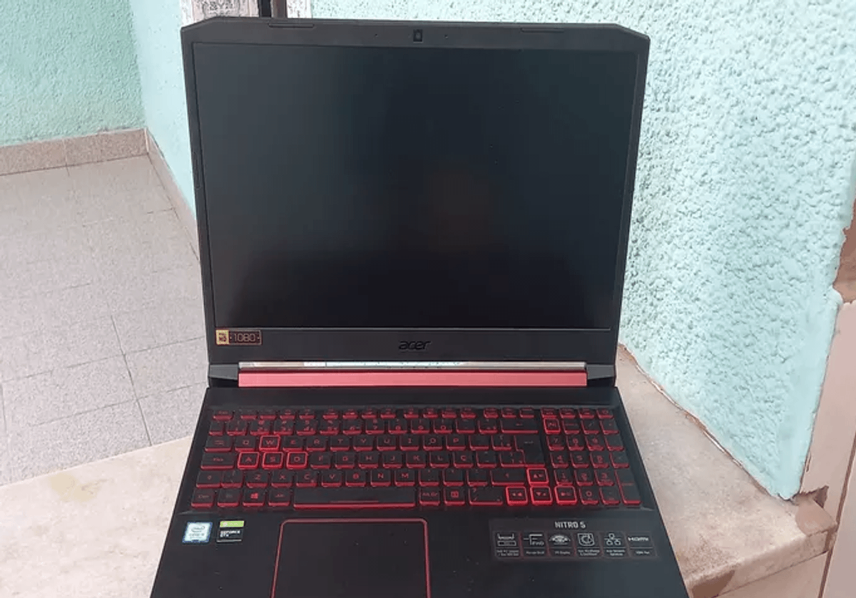 Notebook Gamer - Acer Nitro 5 | Computador Notebook Acer Usado 76530106 ...