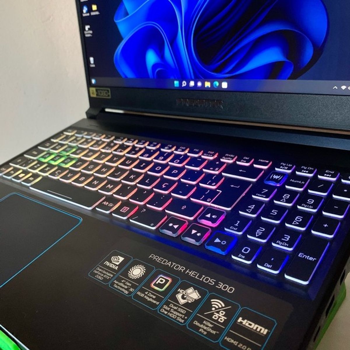 Notebook Gamer Predator Helios 300 Rtx 2060 6gb | Computador Notebook ...