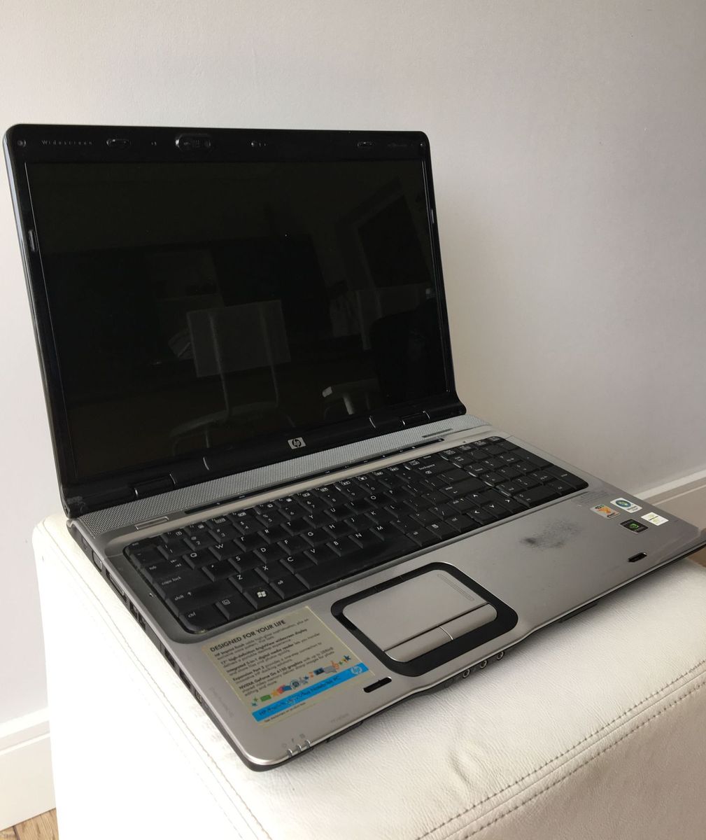 Notebook Hp Pavilion Dv2500 17" com Case | Computador Notebook Hp Usado ...