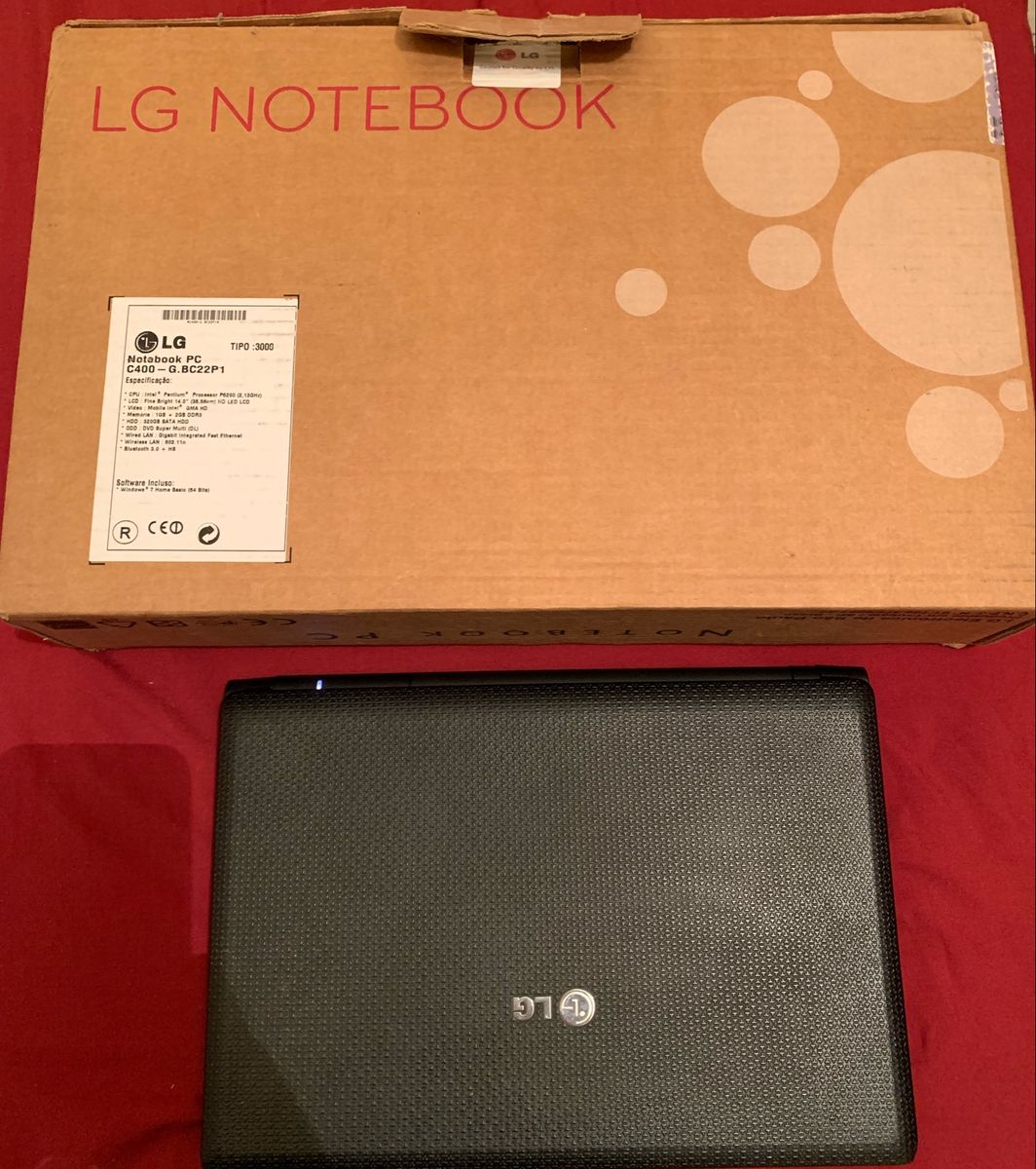 Notebook Lg C400 | Computador Notebook Lg Usado 79610236 | enjoei