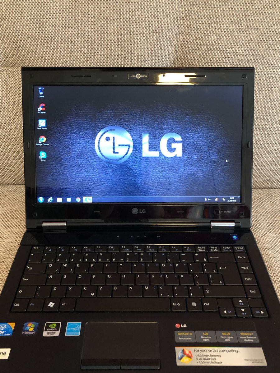 Notebook Lg R490 Core I5 Hd 320gb 4gb Ram Placa Nvidia | Móvel p/ Casa Lg Usado 35858420 | enjoei