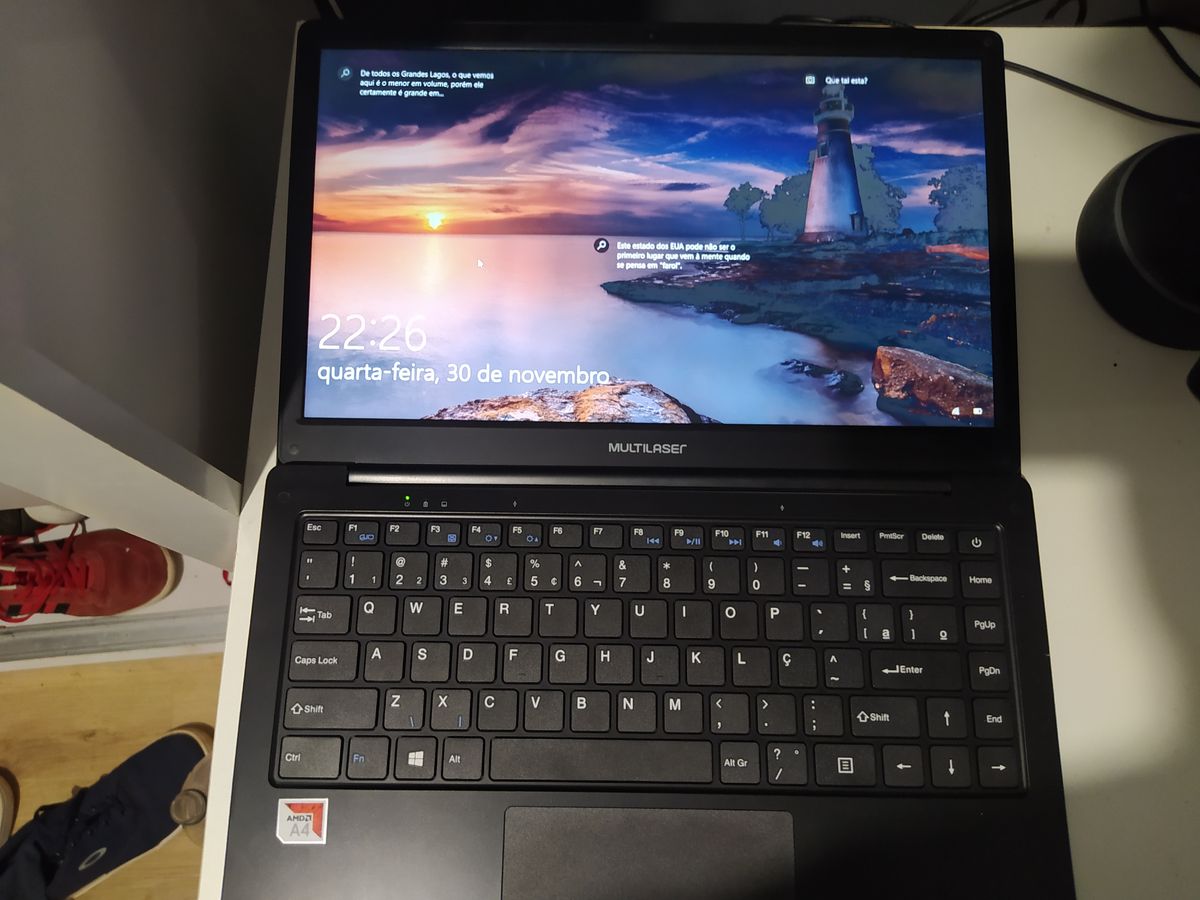 Notebook Multilaser 13.3 Pol 4gb 64gb Windows 10 Dual Core - Pc223 ...