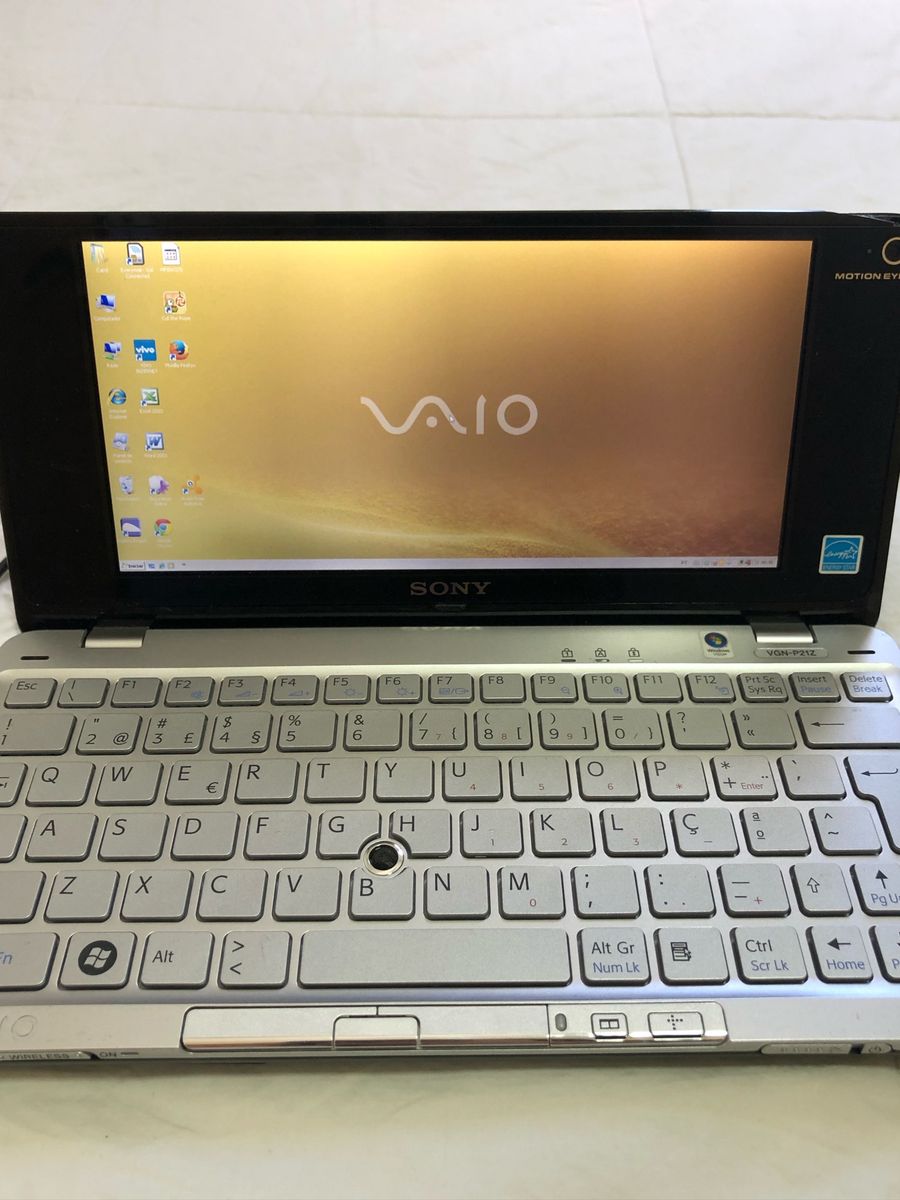 Notebook Netbook Mini Sony Vaio | Computador Netbook Sony Vaio Usado ...