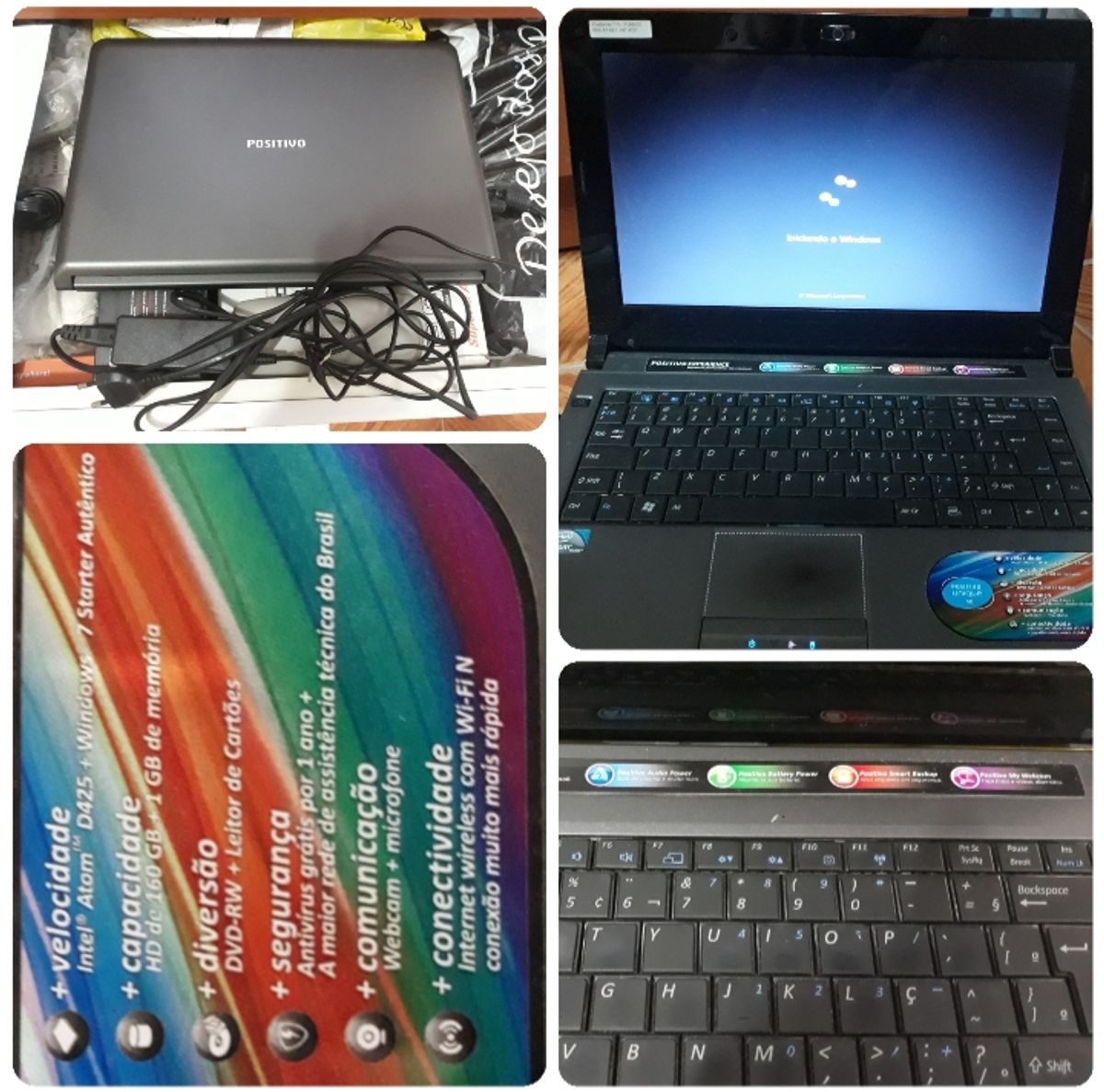 Notebook Positivo Unic 60 | Eletrodoméstico Positivo Usado 49215473 ...