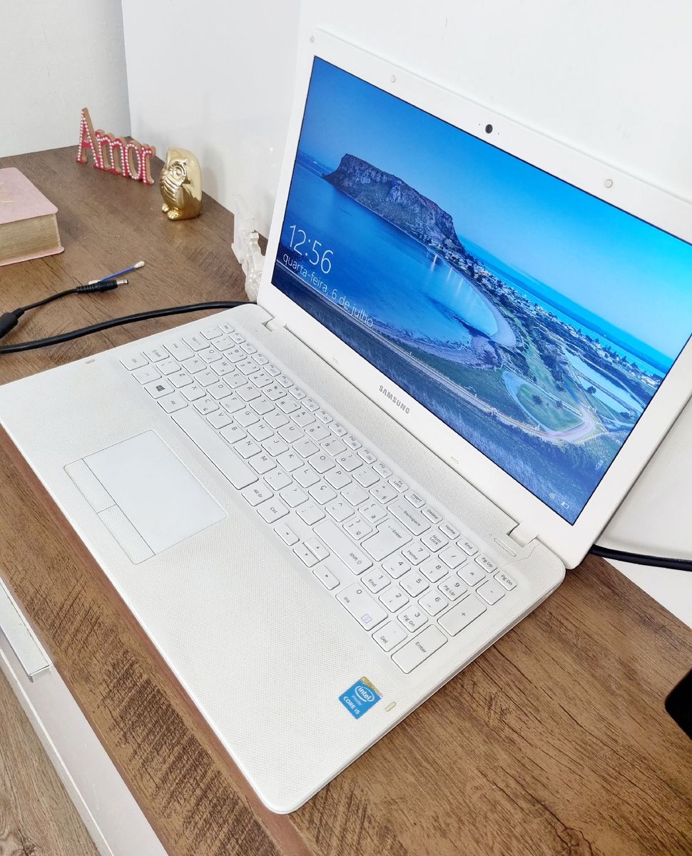 Notebook Samsung Branco Core I5 - 6gb 1tb Hd | Computador Notebook ...