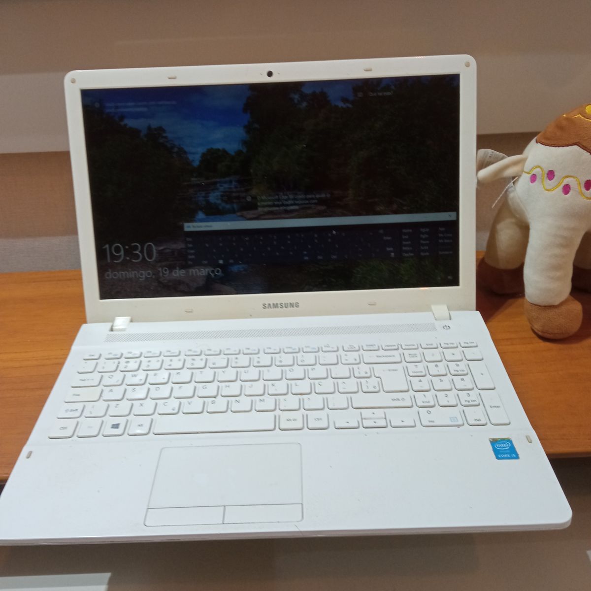 Notebook Samsung Branco Ótimo Estado | Computador Notebook Samsung ...