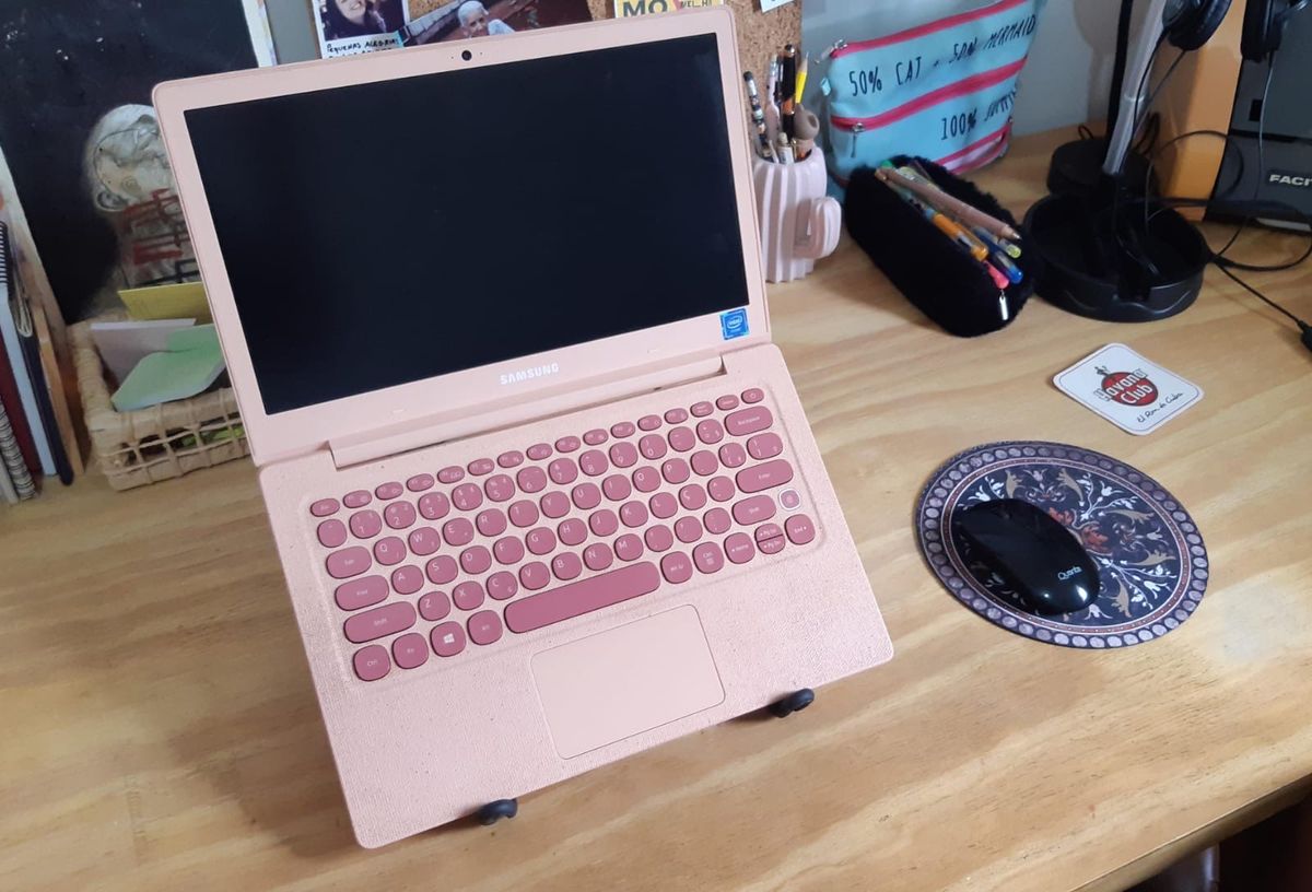 Notebook Samsung Flash F30 Rosa Retrô | Computador Notebook Samsung ...