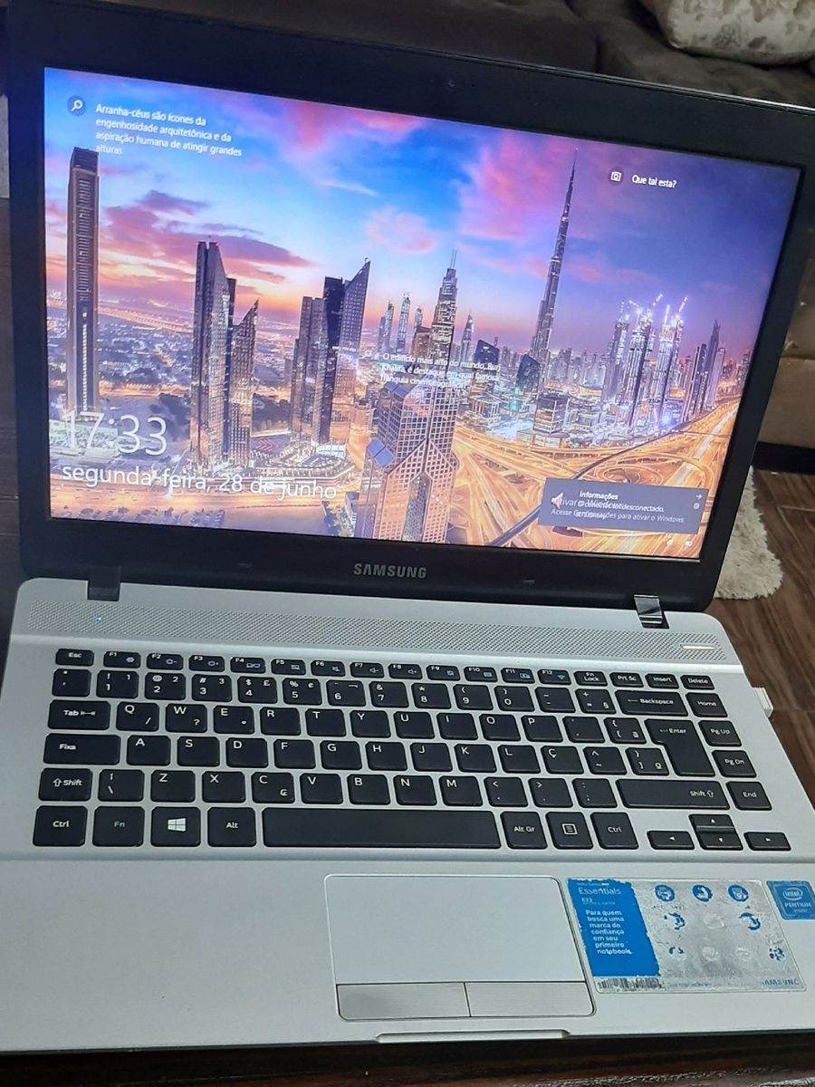 Notebook Samsung Modelo Np370e4j | Eletrodoméstico Samsung Usado ...