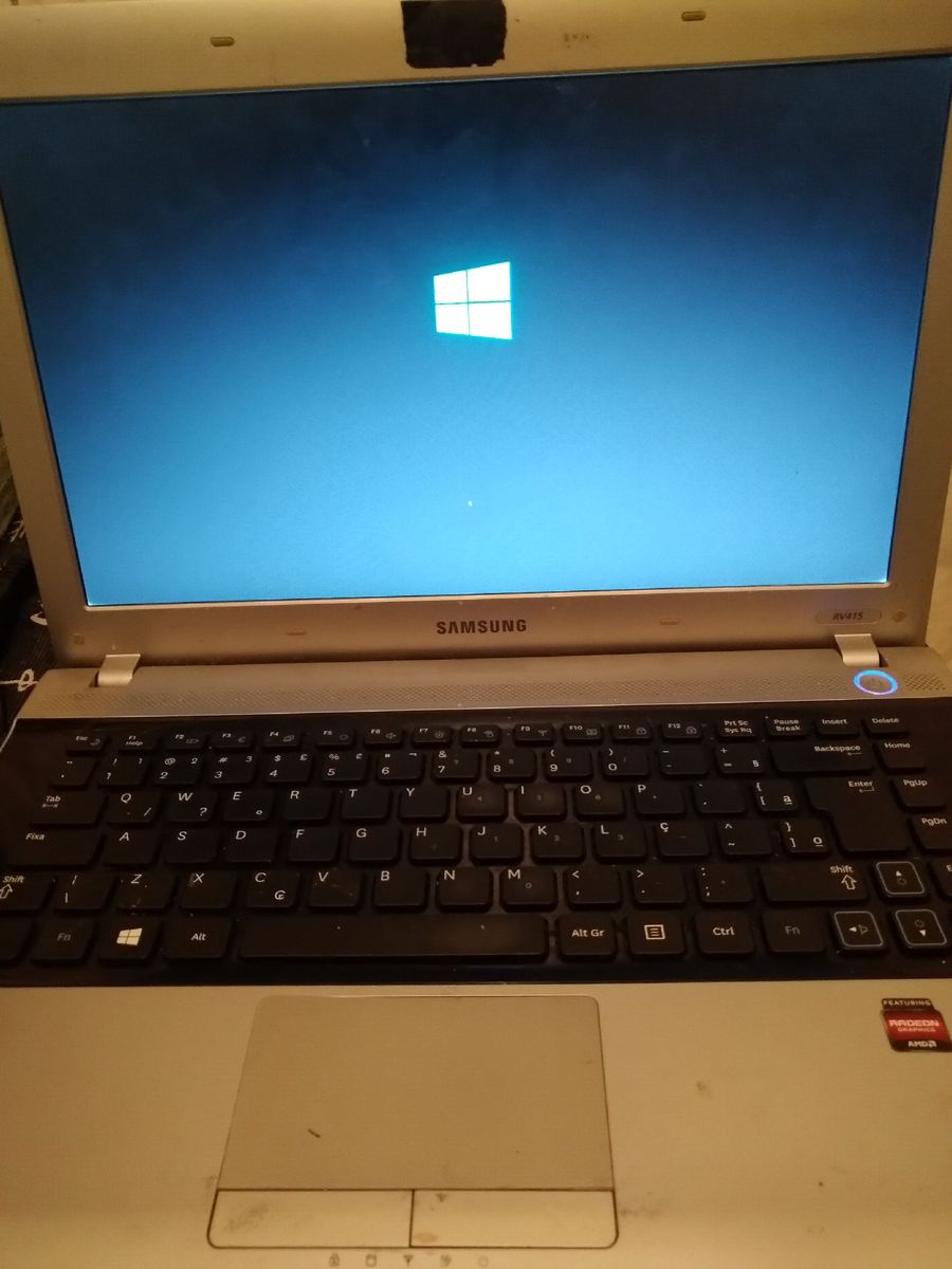 Notebook Samsung Rv410 para Conserto Ou Uso de Peças Só Hoje ...
