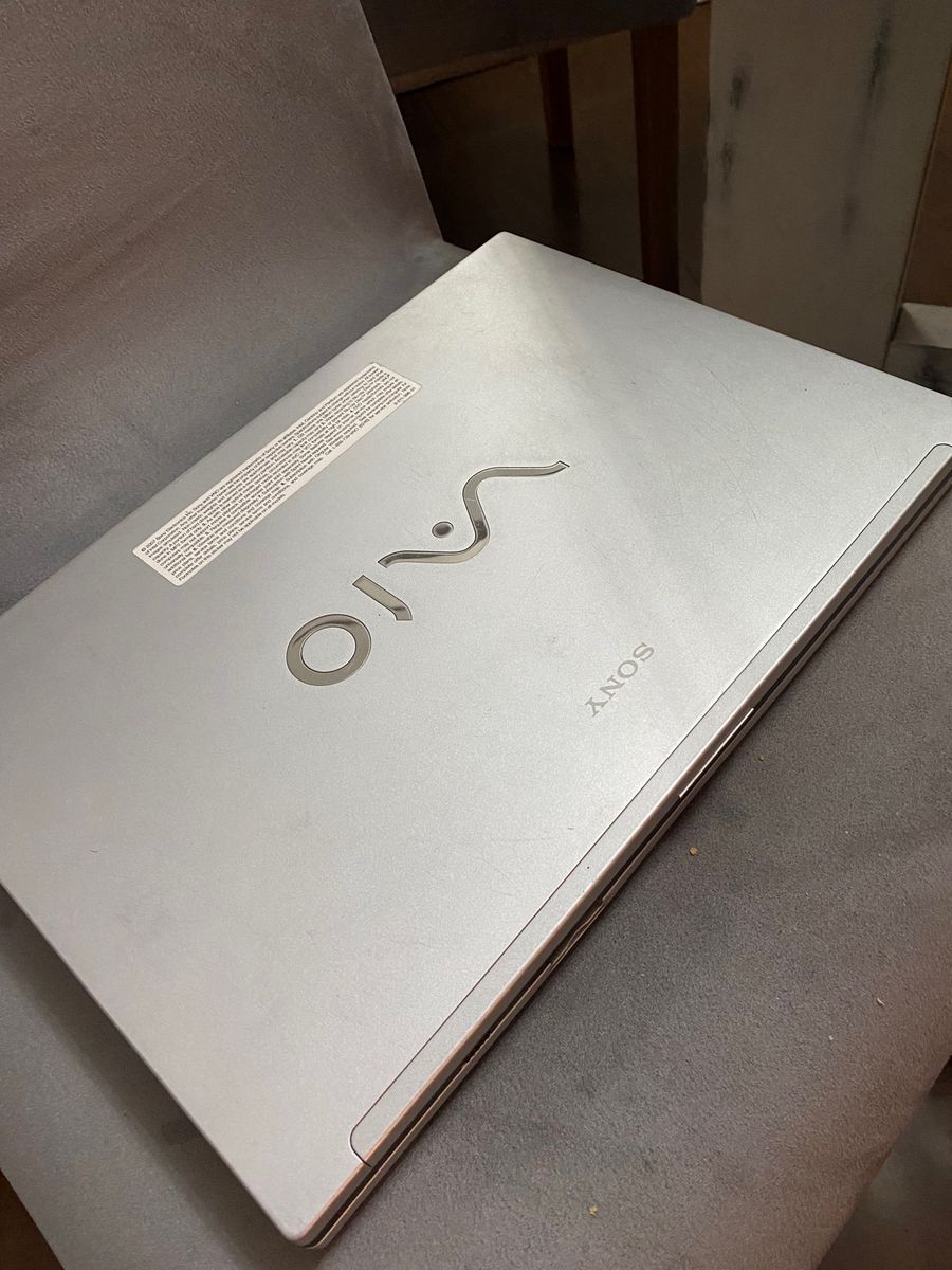 Notebook Sony Vaio Pouco Uso Original Windows Vista | Computador ...