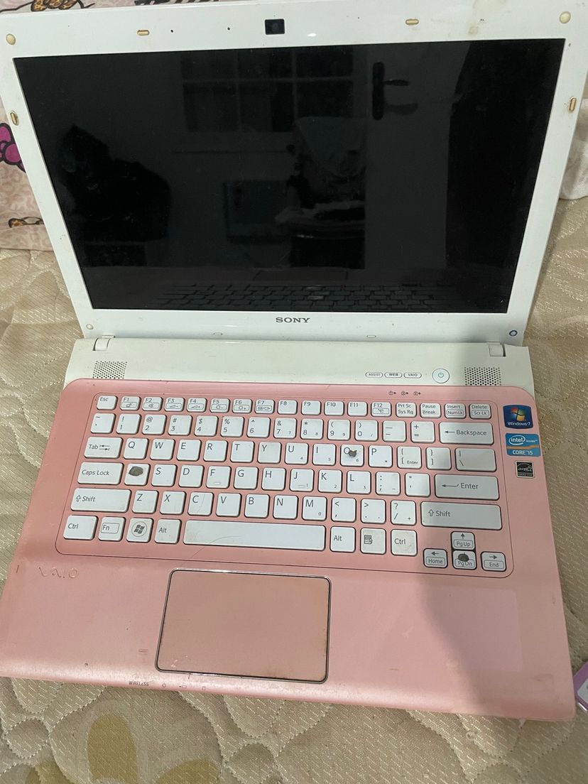 Notebook Sony Vaio Rosa | Computador Notebook Sony Usado 84458946 | enjoei