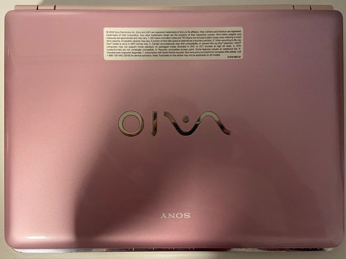 Notebook Sony Vaio Rosa | Computador Notebook Sony Vaio Usado 45019801 ...