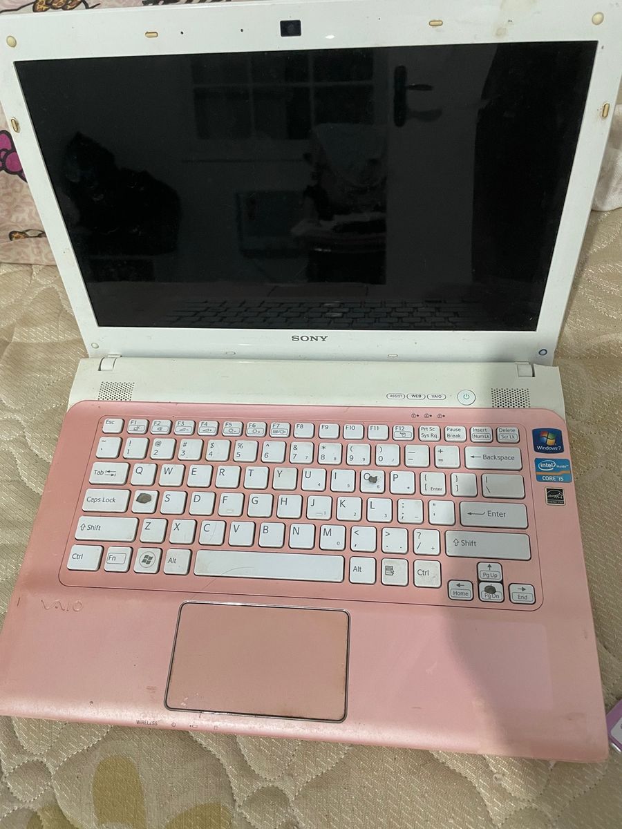 Notebook Sony Vaio Rosa | Computador Notebook Sony Usado 84458946 | enjoei