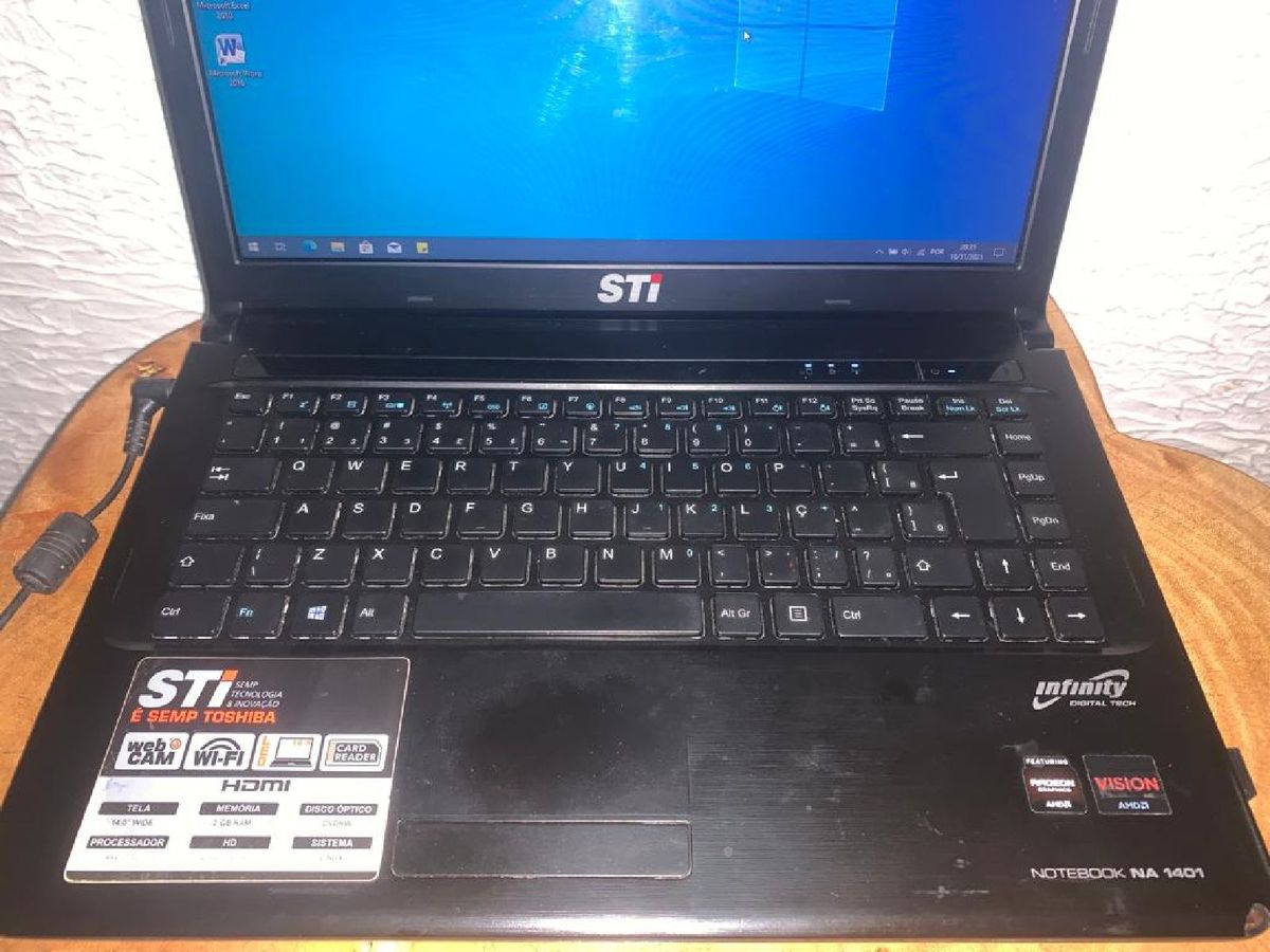 Notebook Sti | Computador Notebook Semp Toshiba Usado 63338167 | enjoei