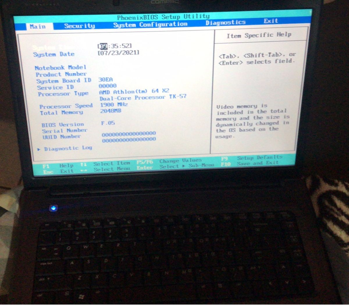 Notebook Usado Está Faltando O Leitor De Cd E A Tecla Esc Não Funciona