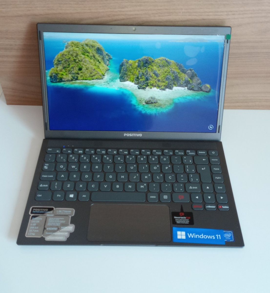 Notebook Windows 11, 4gb de Ram Ddr4, 120gb Sdd, Celeron 2.8 Ghz 4mb ...