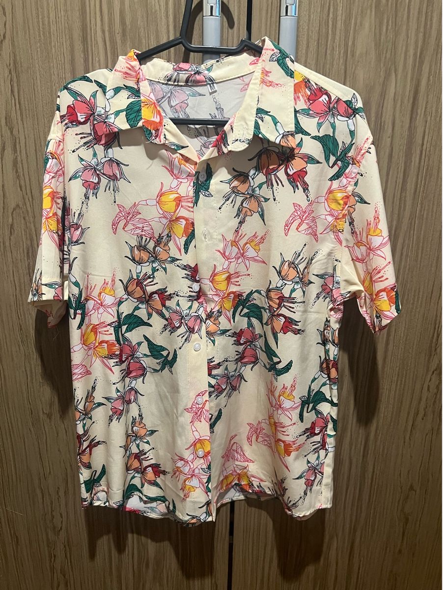 Nov12 Camisa Importada Tam M | Creme Masculino Zara Nunca Usado ...