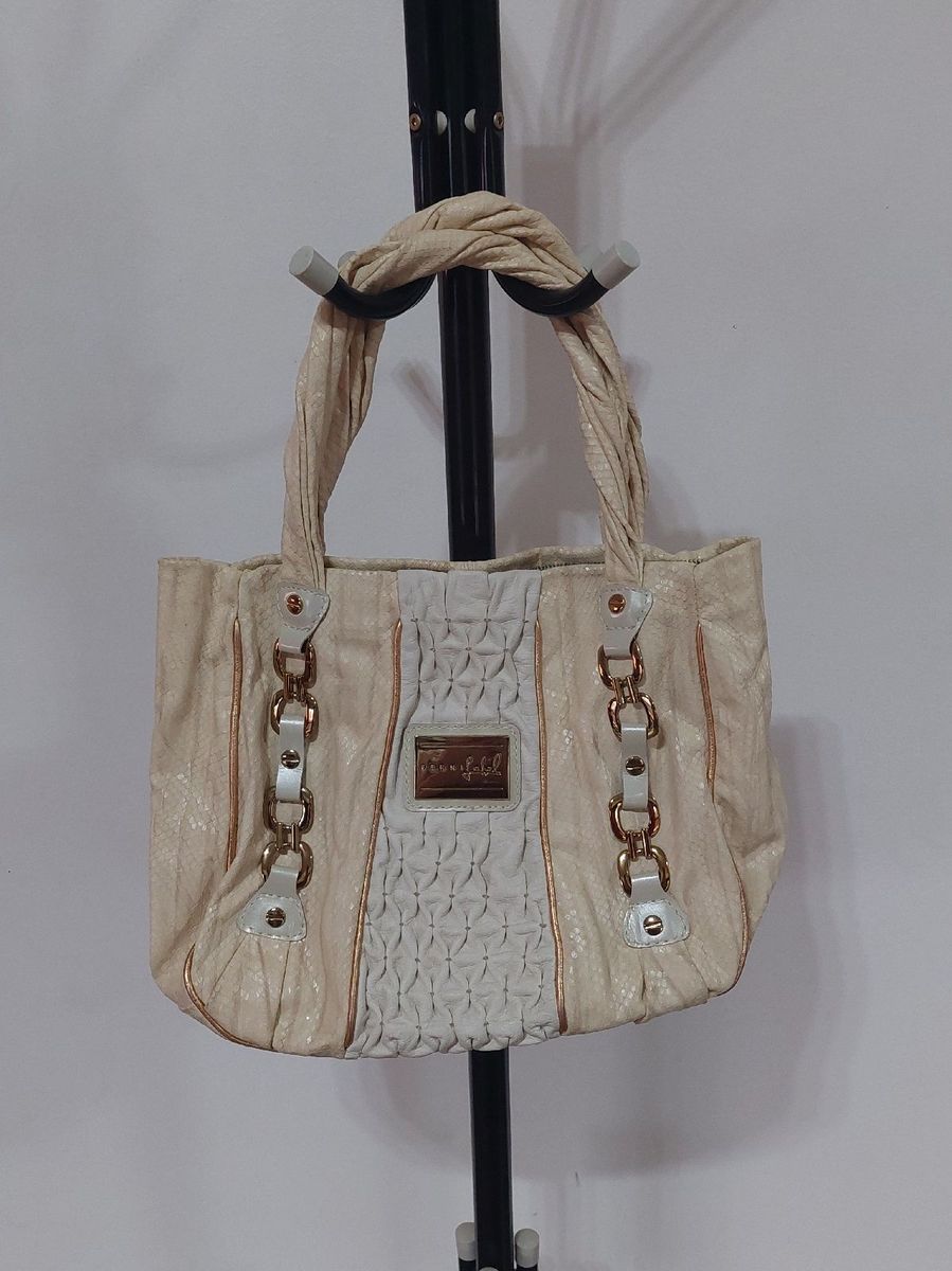 Nova Bolsa Ferni Label em Couro | Bolsa de Ombro Feminina Ferni Nunca ...