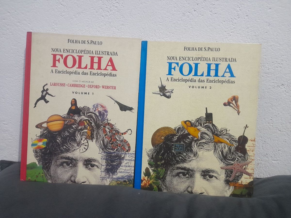 Nova Enciclopédia Ilustrada Folha 1 e 2 | Livro Folha Usado 132001468 ...