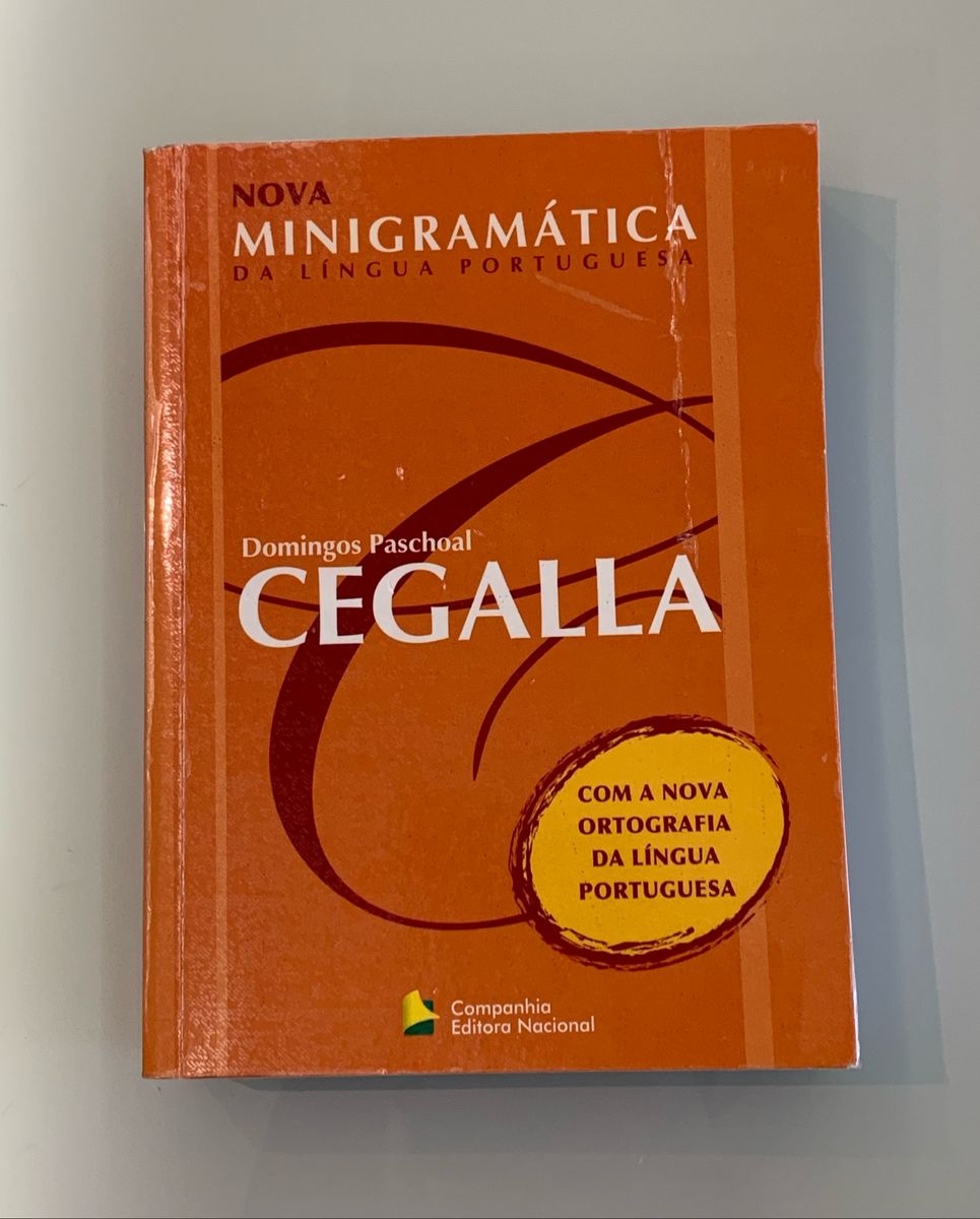 Nova Mini Gramática Cegalla | Livro Companhia Editora Nacional Nunca ...