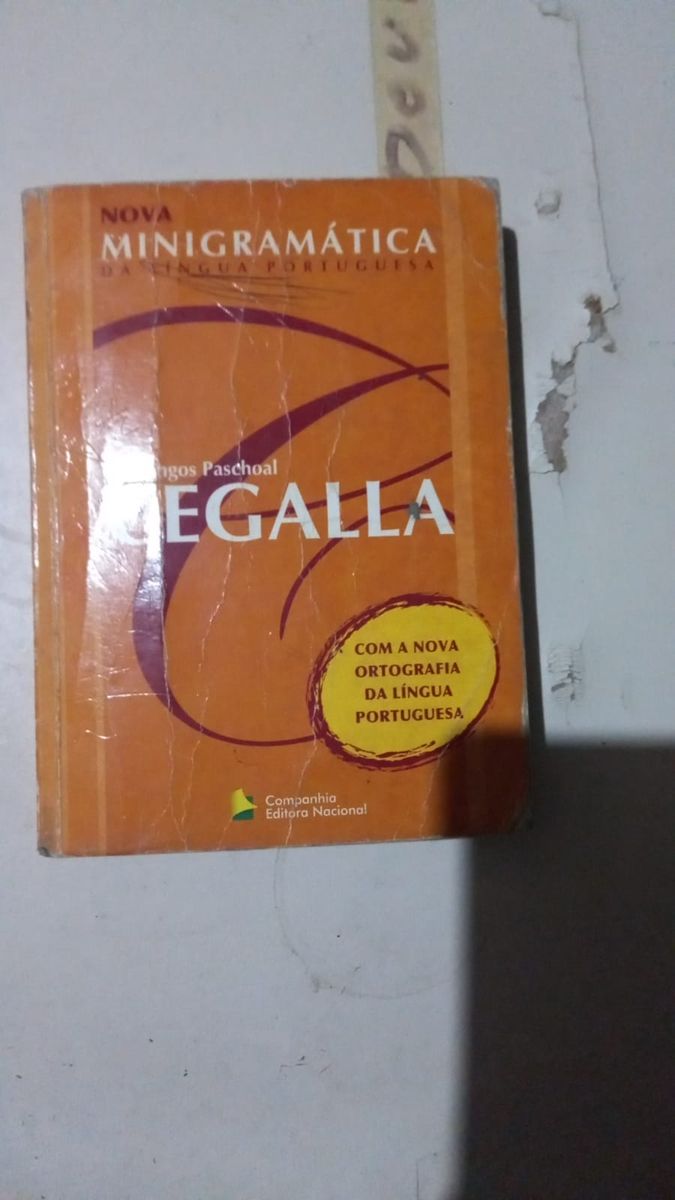 Nova Minigramatica da Língua Portuguesa, Domingos Paschoal Cegalla ...