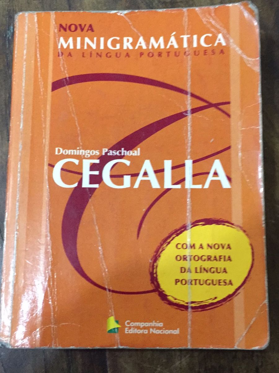 Nova Minigramática da Língua Portuguesa Domingos Paschoal Cegalla ...