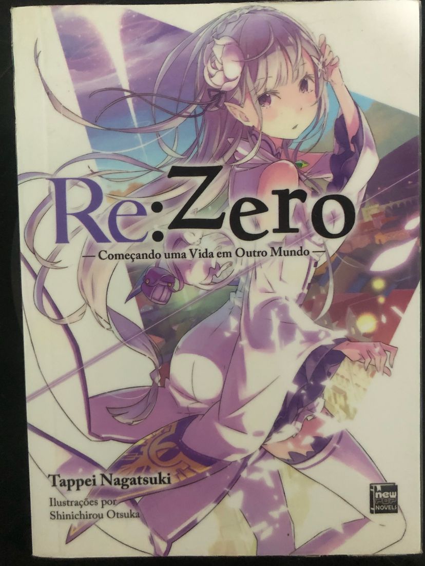 Novel/mangá de Re: Zero Volume 1, 2 e 9 | Livro Usado 41695283 | enjoei