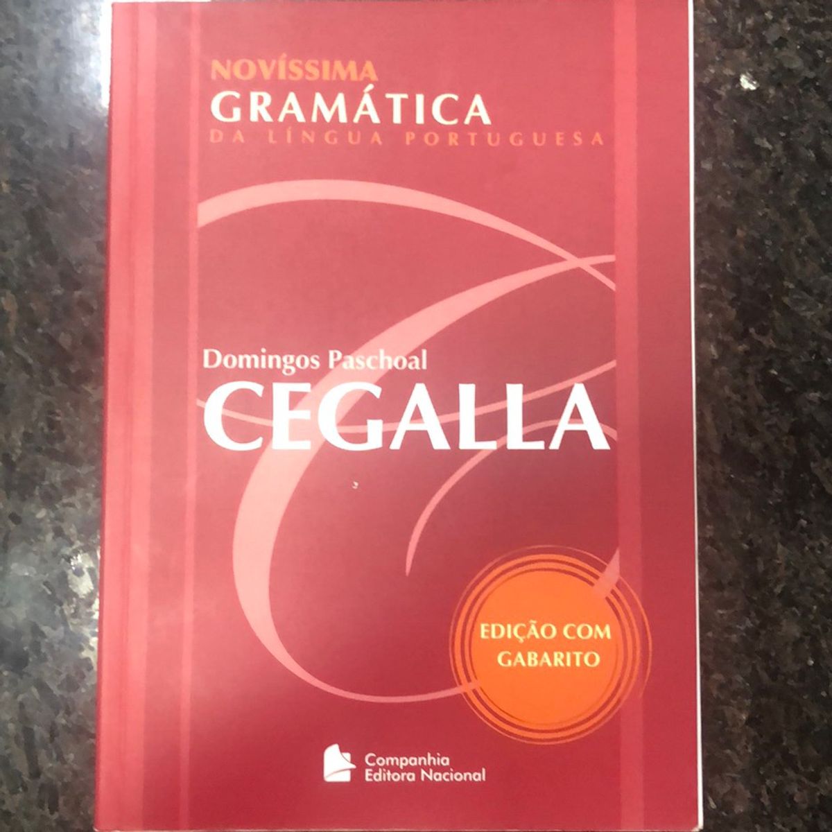 Novíssima Gramática da Língua Portuguesa, Domingos Cegalla, 49° Edição ...