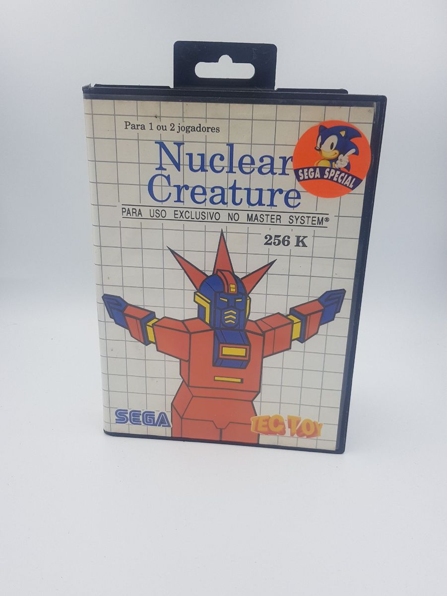 Nuclear Creature Master System | Jogo de Videogame Master System Usado ...