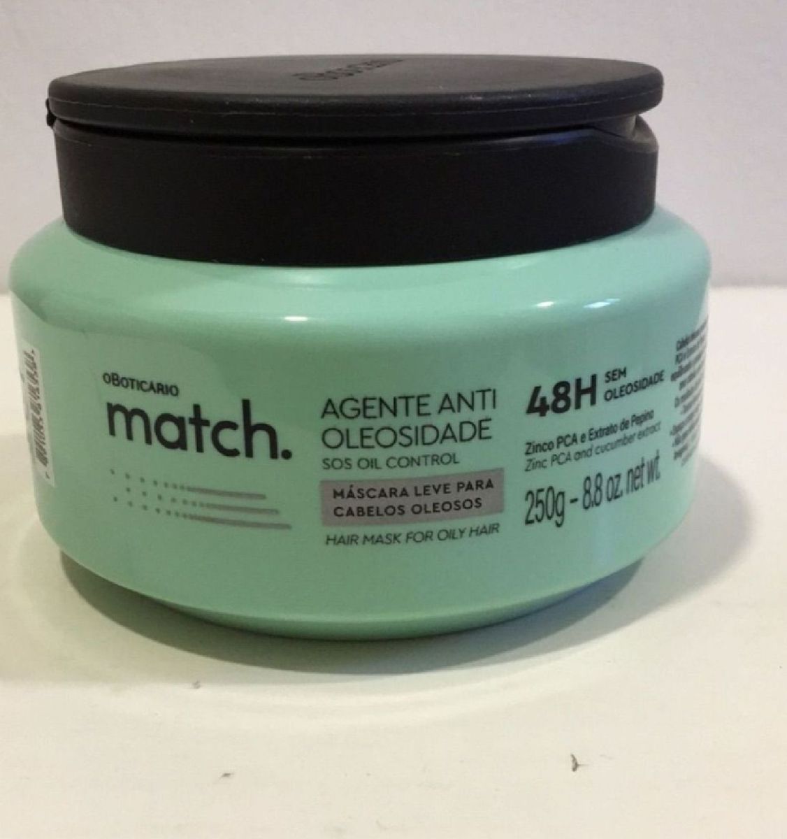 O Boticário Match Agente Antioleosidade - Máscara Capilar 250g ... O Boticário Match Agente Antioleosidade - Máscara Capilar 250g ...
