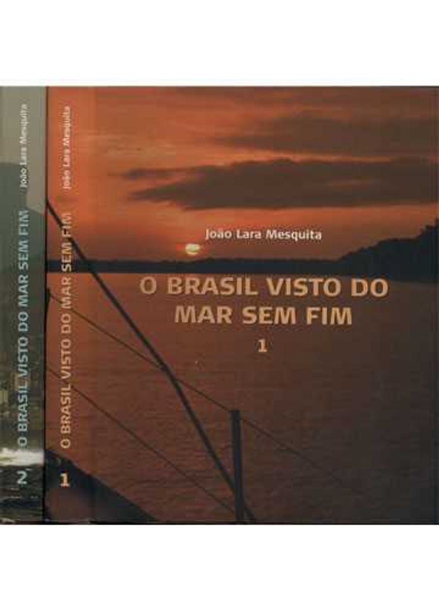 O Brasil Visto do Mar sem Fim - 2 Volumes - com Dedicatória do Autor ...
