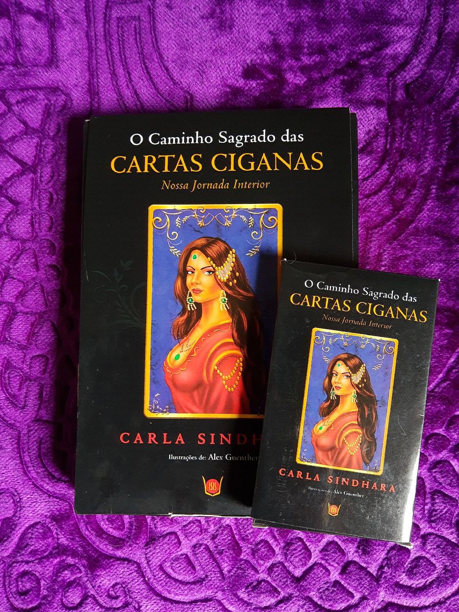 O Caminho Sagrado Das Cartas Ciganas - Livro e Deck | Livro Editora ...