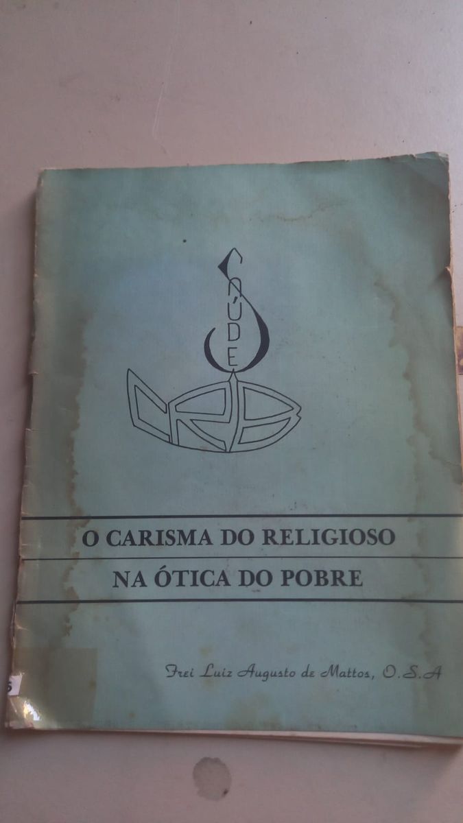 O Carisma Religioso Na Ótica do Pobre | Livro Livro Usado 62278340 | enjoei