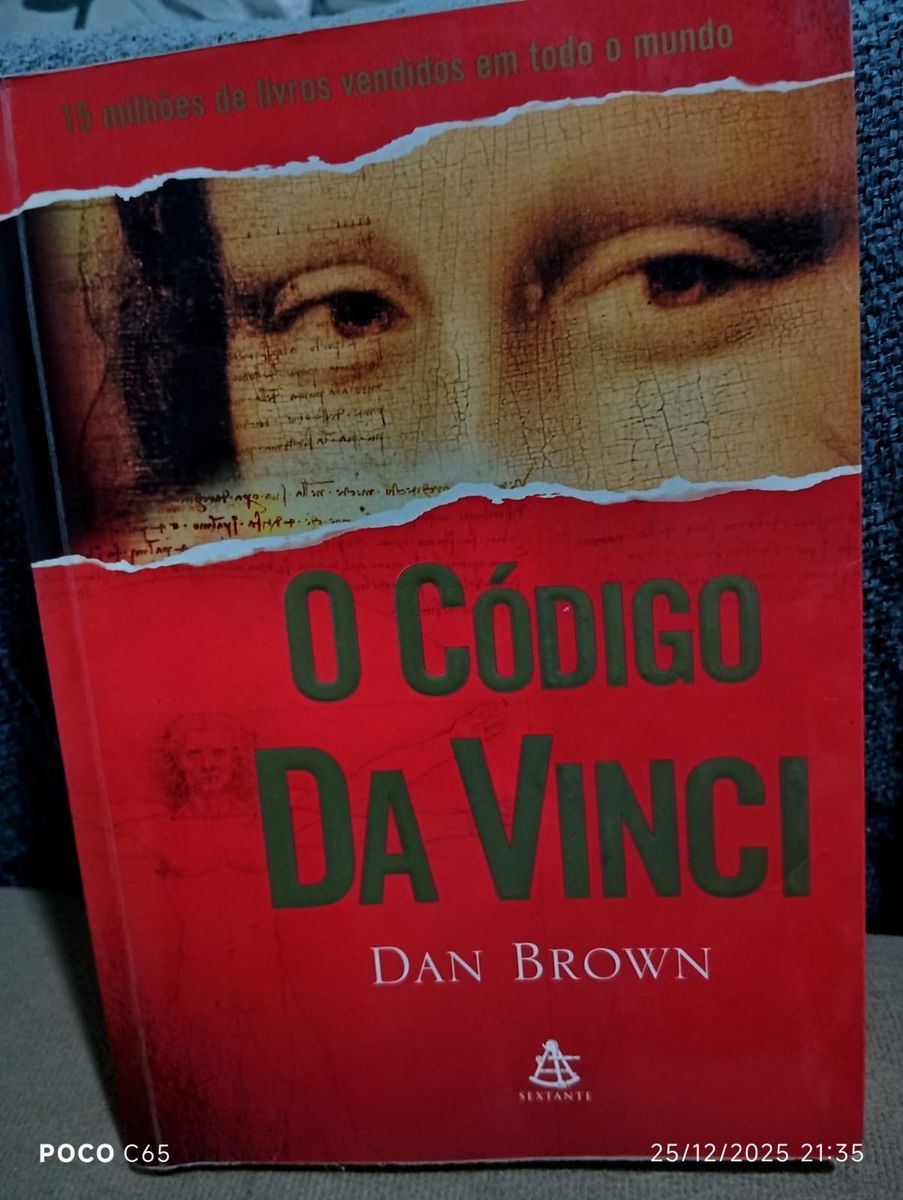 O Código da Vinci | Livro Editora Arqueiro Usado 133799374 | enjoei