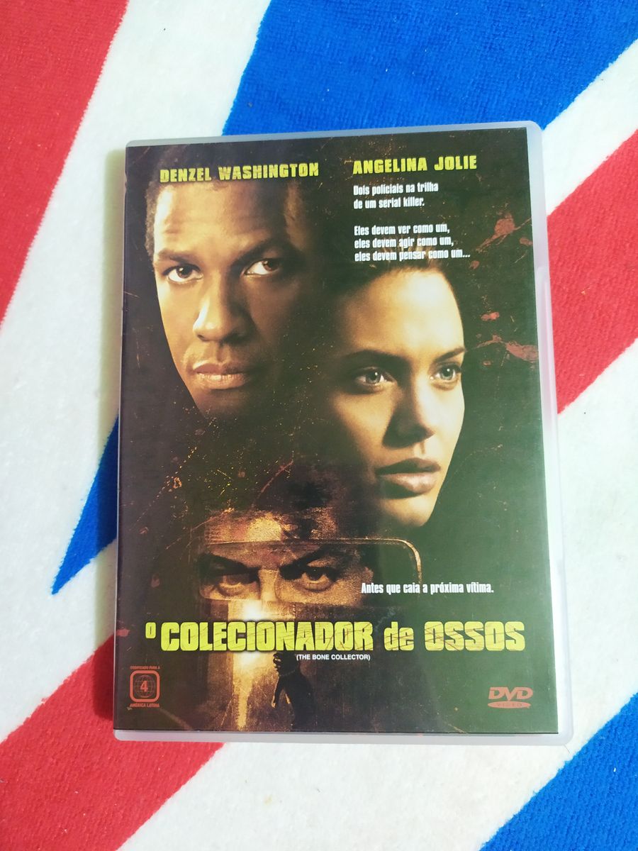 O Colecionador de Ossos Denzel Washington | Filme e Série Dvd Usado 87013128 | enjoei