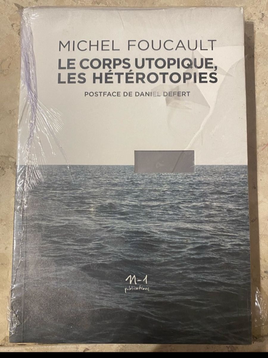 O Corpo Utópico, As Heterotipias- Michel Foucault | Livro N 1 Nunca Usado 75888617 | enjoei
