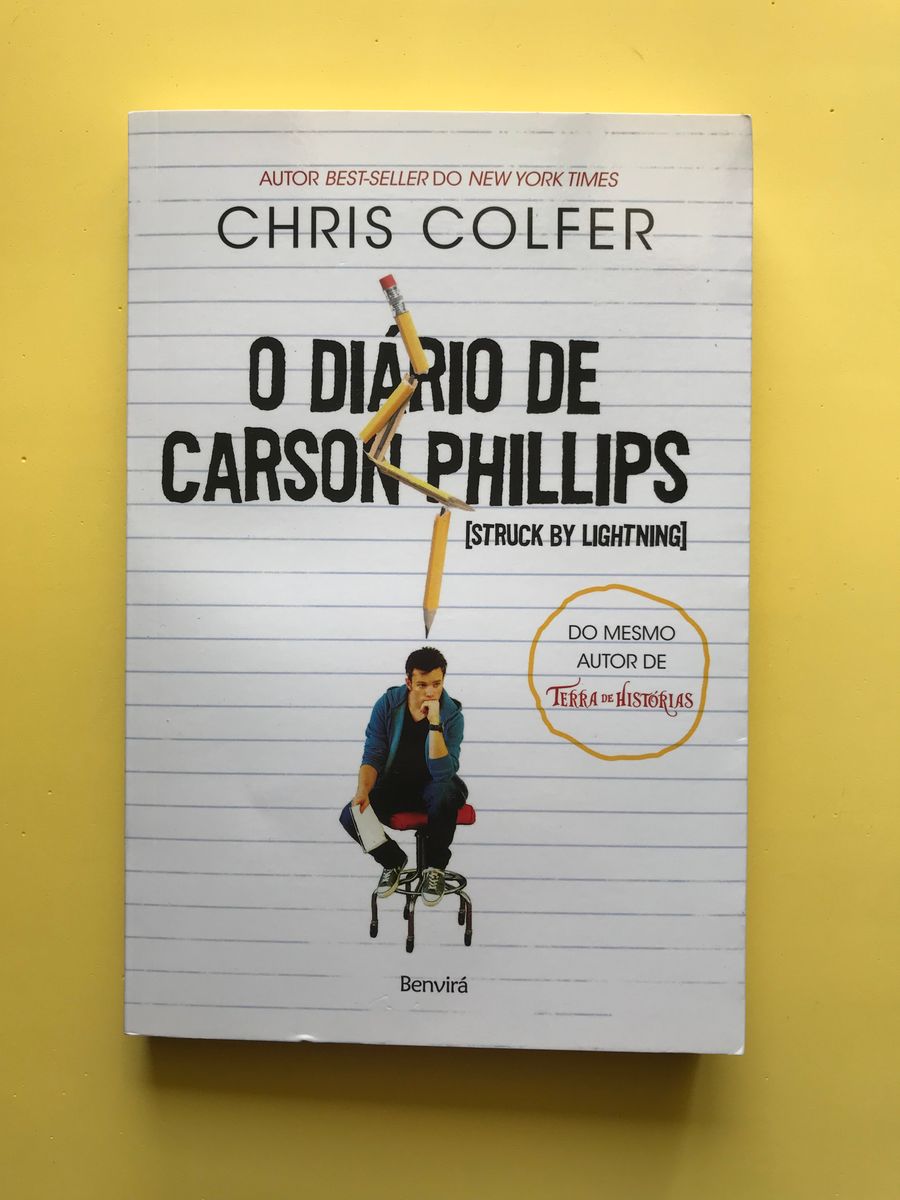 O Diário de Carson Phillips, de Chris Colfer | Livro Usado 63279242 ...