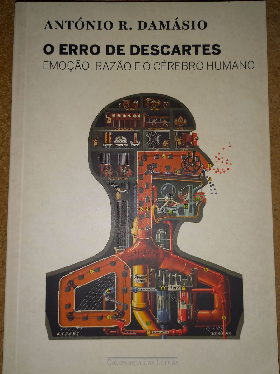 O Erro de Descartes - António R. Damásio | Livro Companhia Das Letras ...