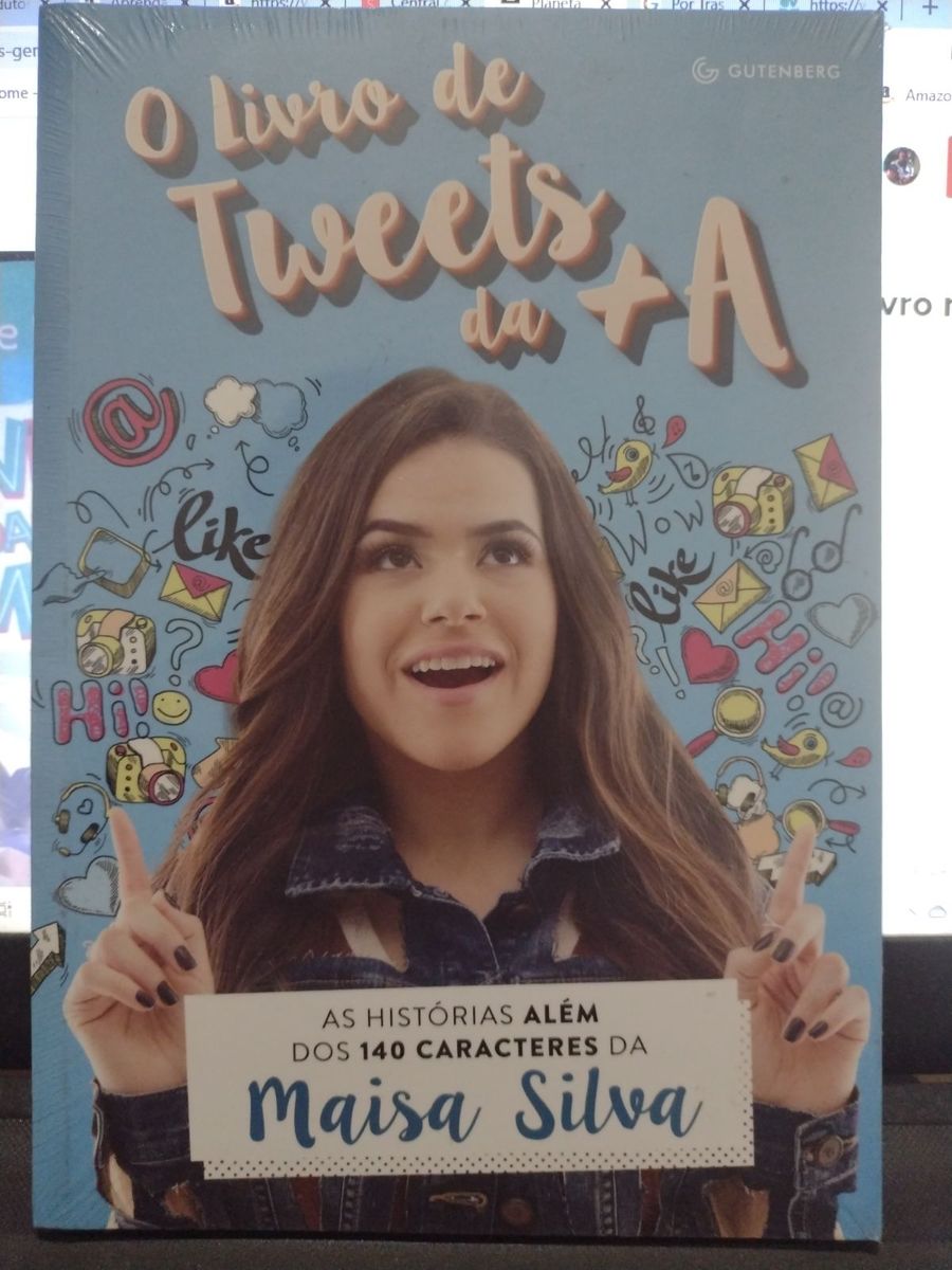 O Livro de Tweets da Maísa Novo e Lacrado | Livro Gutenberg Nunca Usado 82494023 | enjoei