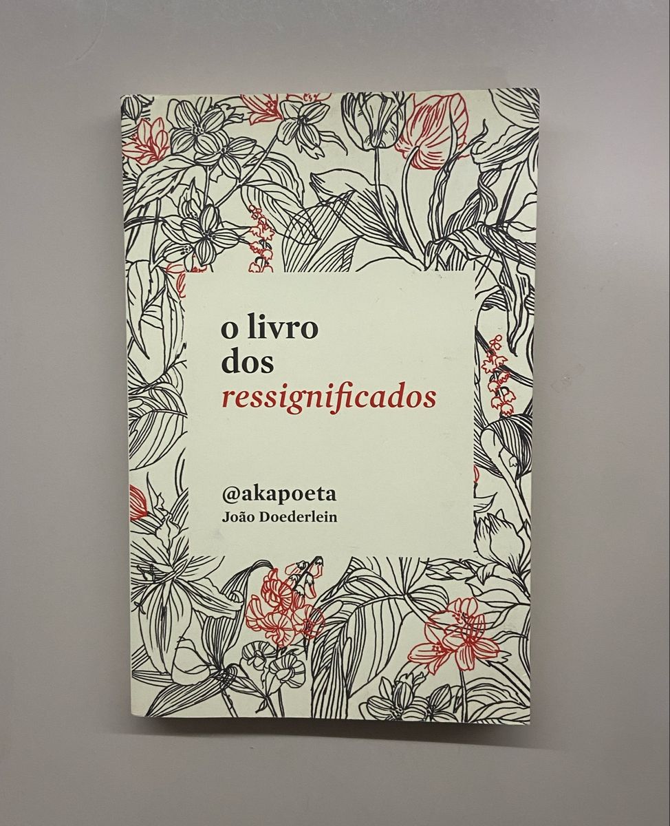 O Livro Dos Ressignificados, Aka Poeta | Livro Paralela Nunca Usado ...