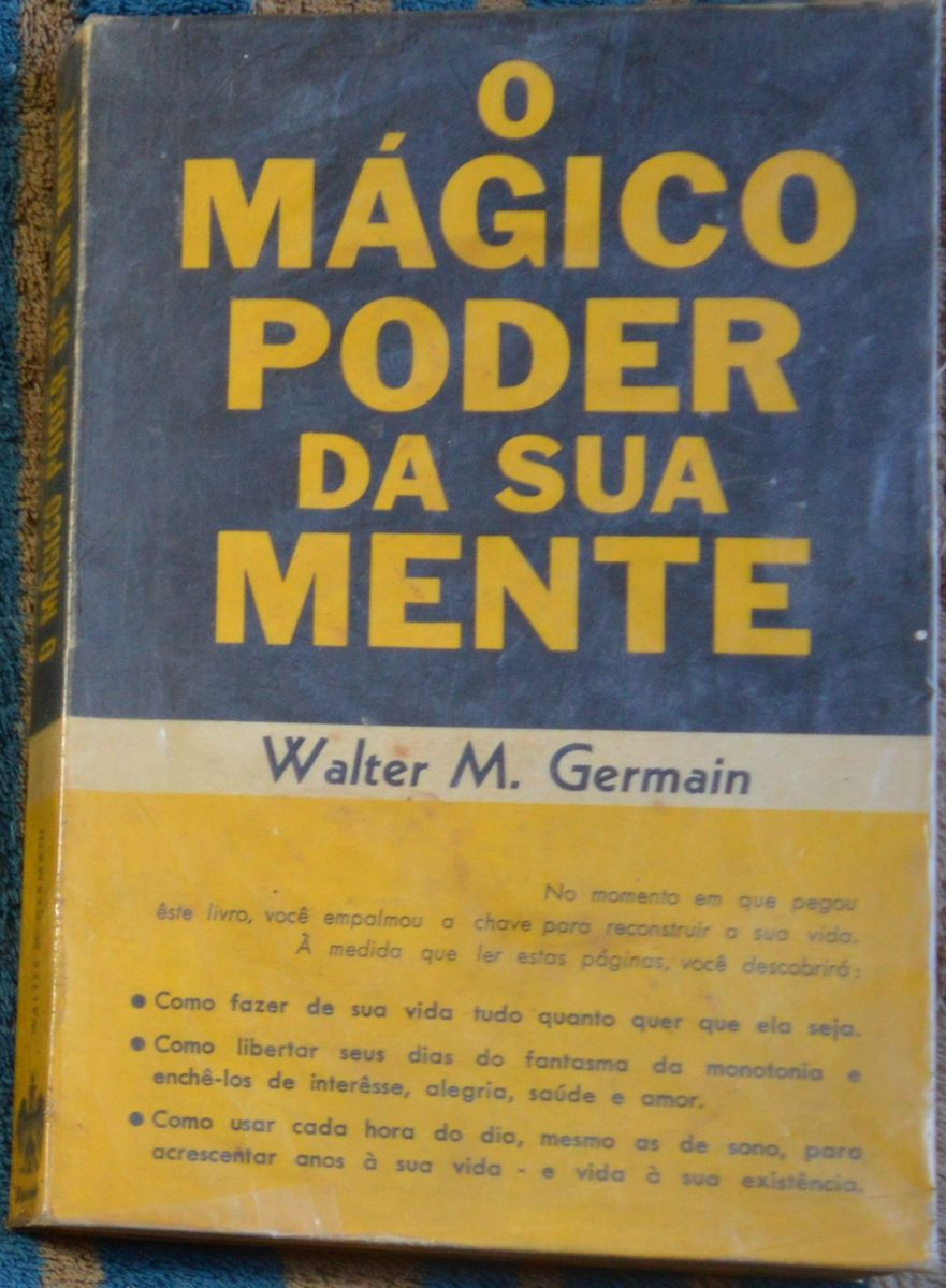 O Mágico Poder da Sua Mente Walter M. Germain (1) | Livro Usado 84897946 | enjoei