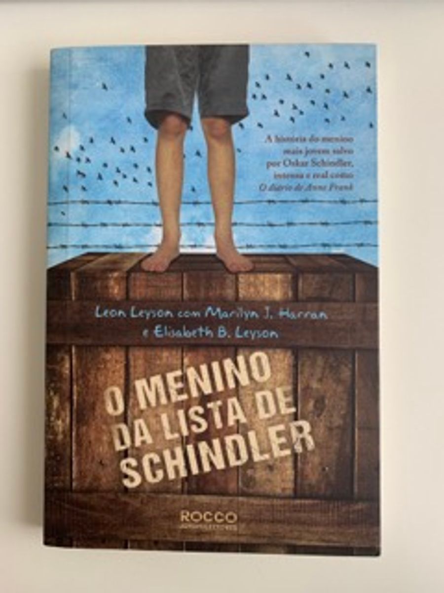 O Menino da Lista de Schindler Leon Leyson com Marilyn J. Harran e ...
